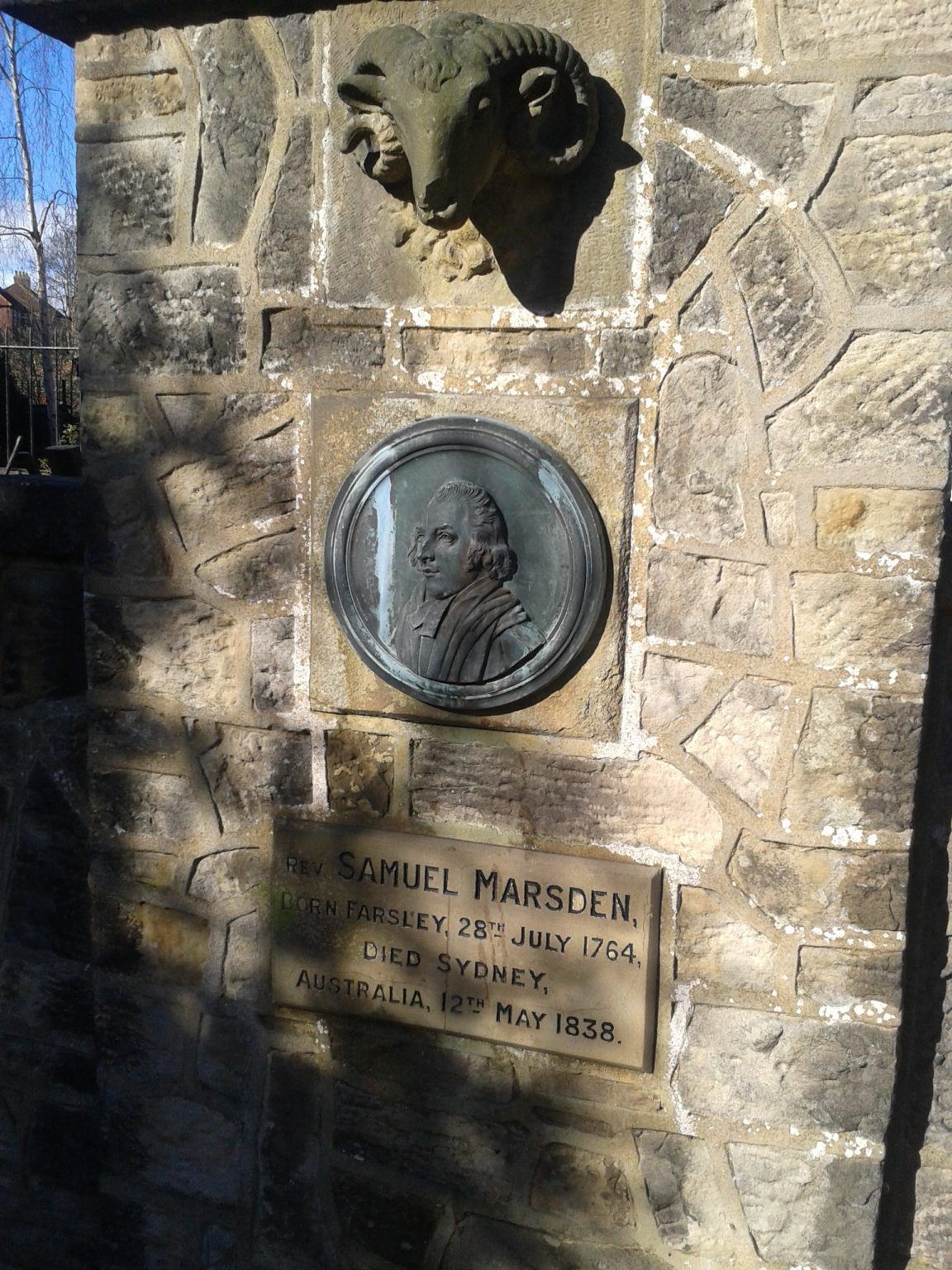 Samuel Marsden, Farsley to Australia and back again. - Sunny Bank Mills