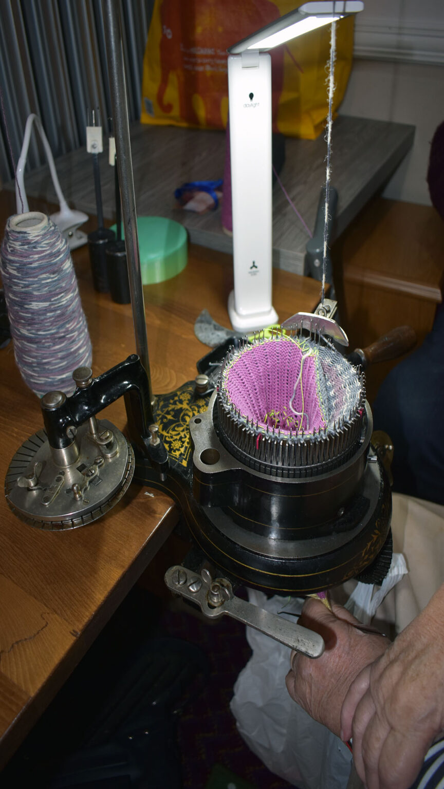 Stocking Machine, the journey so far ....... - Sunny Bank Mills